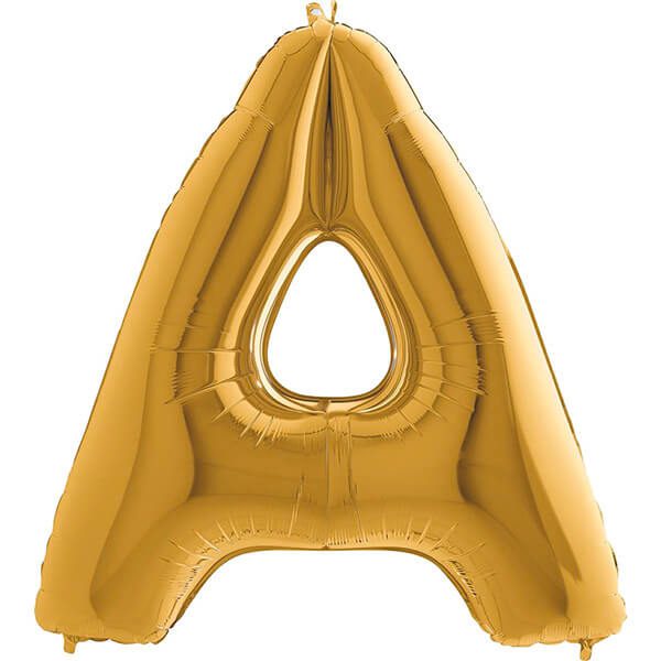 Gold Letter Balloons – The London Balloon Shop