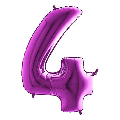 PURPLE NUMBER 2 BALLOON – The London Balloon Shop